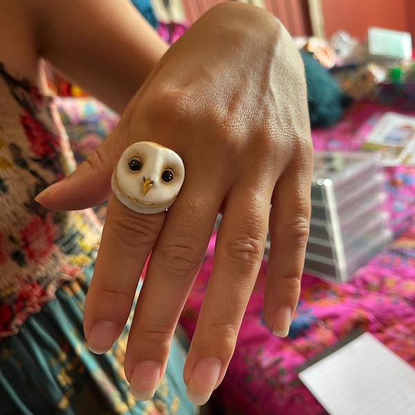 Space Walker Stacking Rings, Rocket Ring, Sterling Silver Ring ...