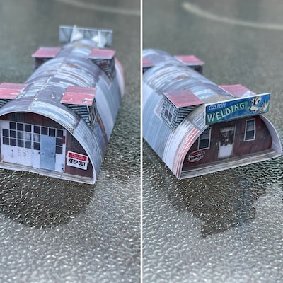 Miniature Paper Model Vehicle School Bus Cardstock Kit - Etsy