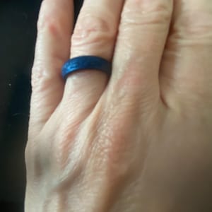 Ocean Waves Silicone Ring Men Women Custom Engraved, Personalized ...