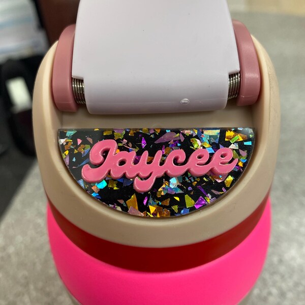 Daisy Owala Reusable Adhesive Name Plate Owala Topper 16 Oz 24 Oz 32 Oz ...