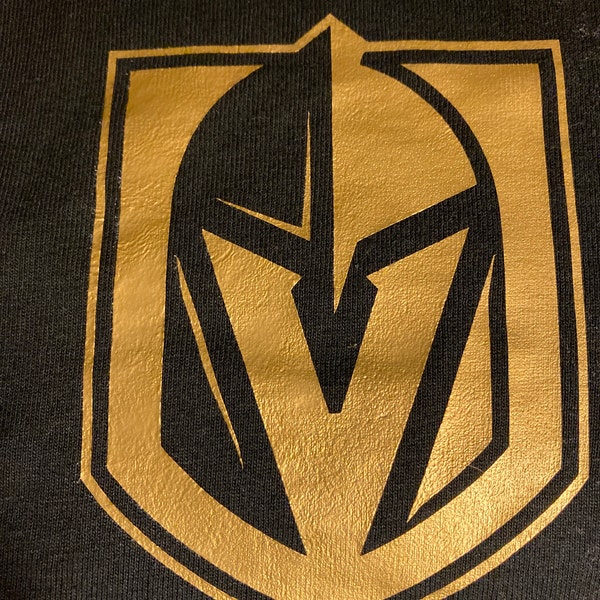 Vegas Golden Knights Glitter Decal - Etsy