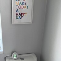 Let's Make Today A Happy Day Print | Childrens Room Decor | Rainbow ...