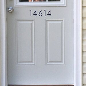 House Address Numbers Vinyl Wall Art - Etsy