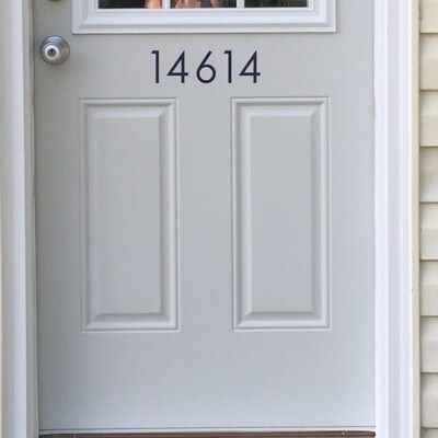 House Address Numbers Vinyl Wall Art - Etsy