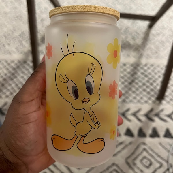 Tweety Bird Libbey Cup, Tweety, Bird, Cartoon, Character Cup, Piolon ...