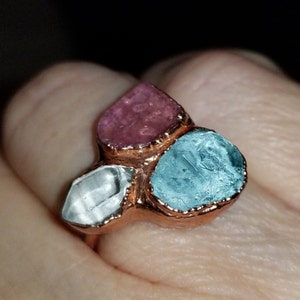 Black LAVA and Solid Gold Ring Icelandic Basalt Ring - Etsy Canada