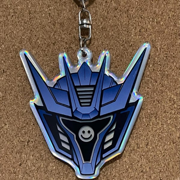 Transformers Soundwave Holo Keychain TFP - Etsy