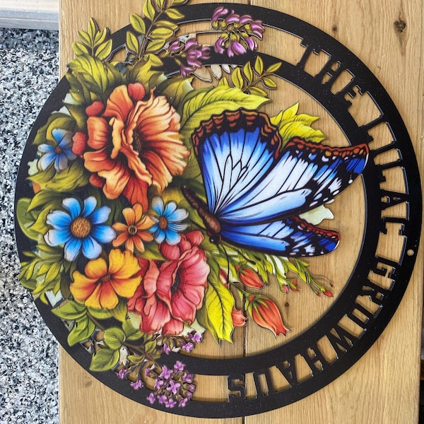 Custom Honey Bee Sign,personalized Metal Bee Decor,bee Hive Garden ...