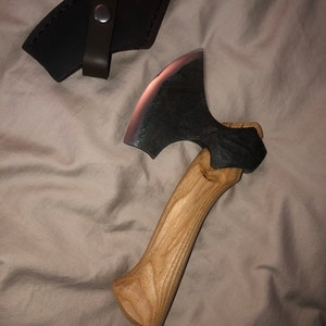 Chekan Hand Forged Axe Outdoor Axe | Etsy