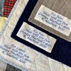 Machine Embroidered Personalized Quilt Label - Etsy