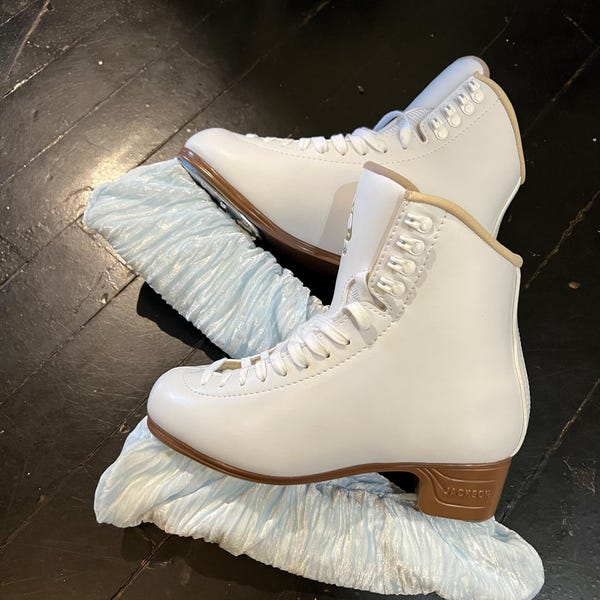 Figure Skating Soakers With Rhinestones| Soft Guards | Ice Skating ...