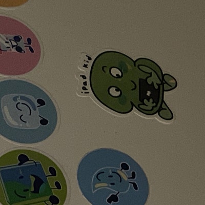 TWO TPOT Bfdi Holographic Sticker - Etsy