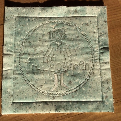 DIY Pressing Cloth With Frublomgren Logo, ITH Design for Making Your ...