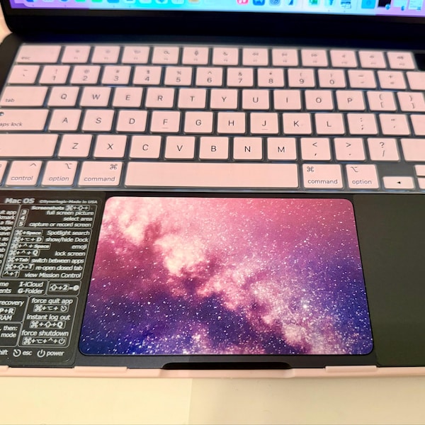 Pastel Pink Keyboard Stickers | MacBook Keyboard Decal Decal Pink Vinyl ...