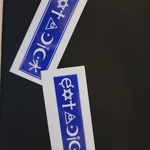 The ORIGINAL Eat A Dick Atheist Coexist Parody Removable Bumper Sticker ...