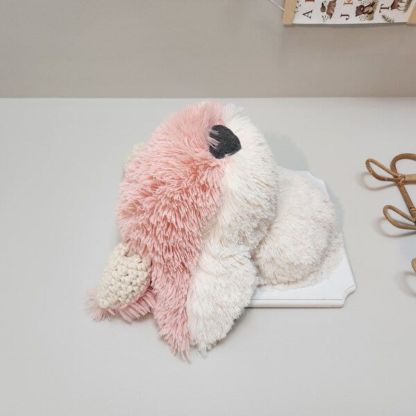 Pink Fox Taxidermy, Plush Fox Head Wall Mount, Fox Nursery Decor - Etsy