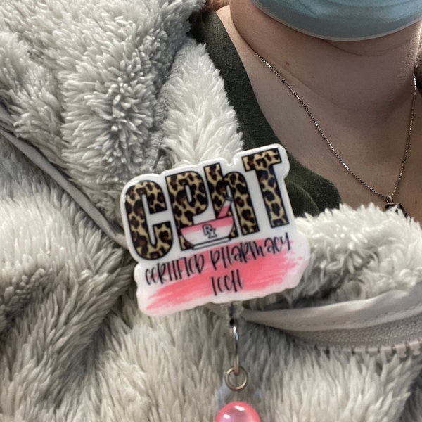 Certified Pharmacy Technician,pharmacy Tech, Cpht, Pharmacy Tech Badge ...