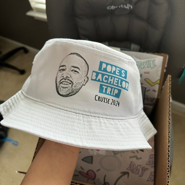 Bachelor Party Bucket Hat | Bachelor Face - Bachelor Party Hats ...