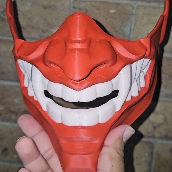 Ninja Kamui Oni Mask - Etsy
