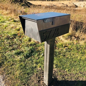 Modern Sierra Mailbox - Etsy