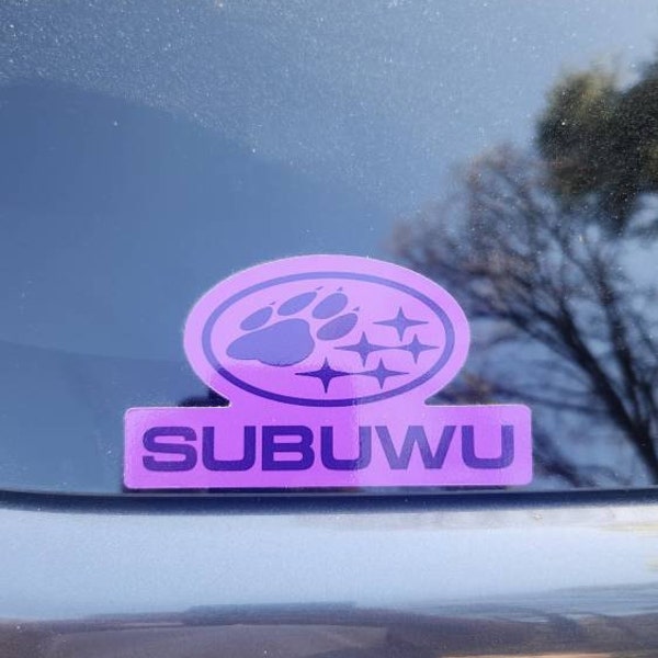 Subuwu Meme - Vinyl Sticker - Etsy