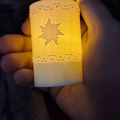 Tangled Lantern Tea Lights Rapunzels Floating Lights Three 3 Warm White ...