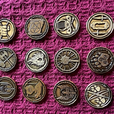Metal D100 Antique Gold 45mm RPG Dice for Dnd Dungeons - Etsy