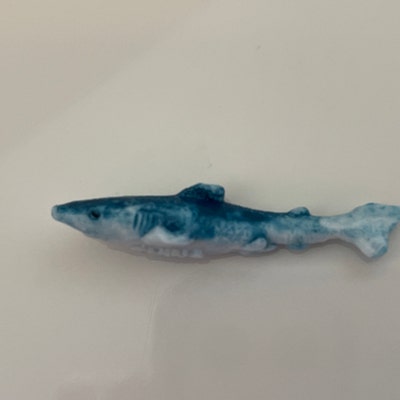 Set of Miniature Sharks Mini Blue Shark Terrarium Supplies Teeny Tiny ...