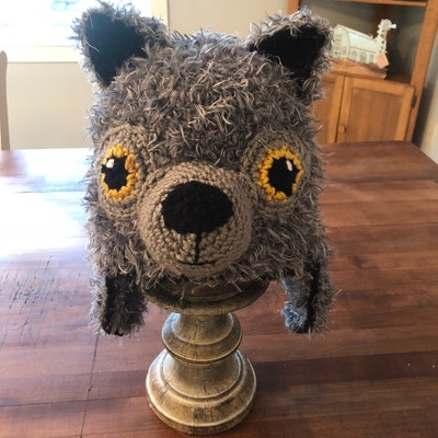 CROCHET PATTERN Wolf Animal Hat Pattern for Baby, Toddler, Child, Teen ...