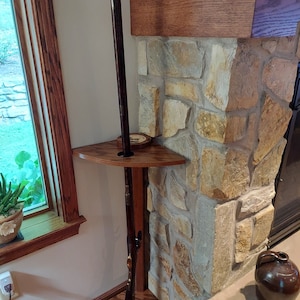 Corner Gun Rack 6-gun Oak Rifle / Shotgun Display - Etsy