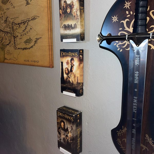 VHS Floating Shelf Wall Mount | VHS Display Stand | VHS Collection ...