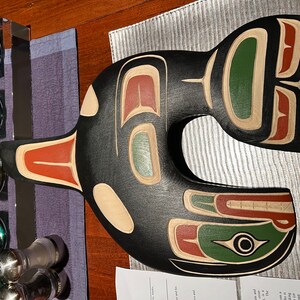 First Nations Corrine Hunt Recycled Glass Serving Tray Platter - Etsy