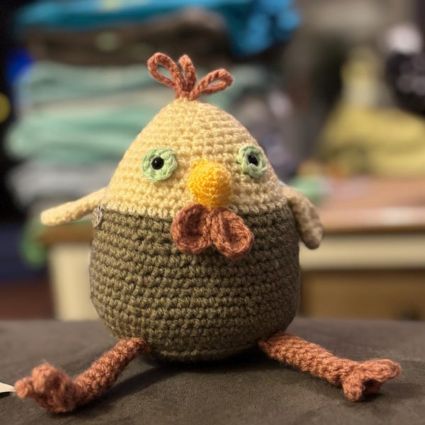 Amigurumi Hen Pattern - Stupid Hen - Crochet Tutorial, Printable Pdf ...