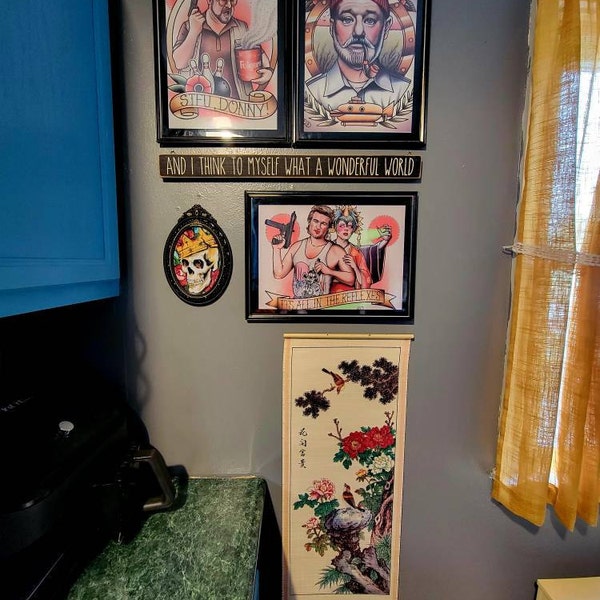 STFU, Donny the Big Lebowski Tattoo Flash Art Print - Etsy