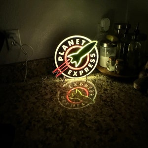 WASD Keys Edge Lit LED Sign Neon Like LED Arcade - Etsy