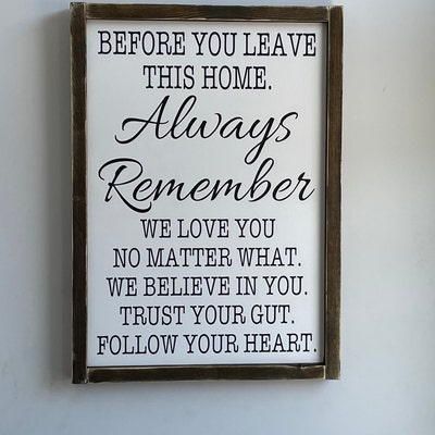 Before You Leave This Classroom Sign Welcome Classroom Sign - Etsy