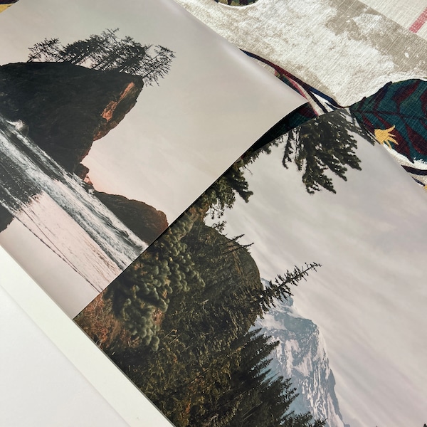 Pacific Northwest Photos, 2 Piece Print Set, Cascade Mountains ...