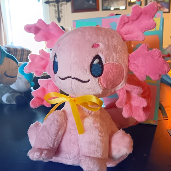 Kawaii Axolotl Sewing Pattern - Etsy