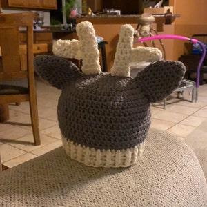 Crochet Hat PATTERN Forest Friends Crochet Pattern for Raccoon Deer Fox ...