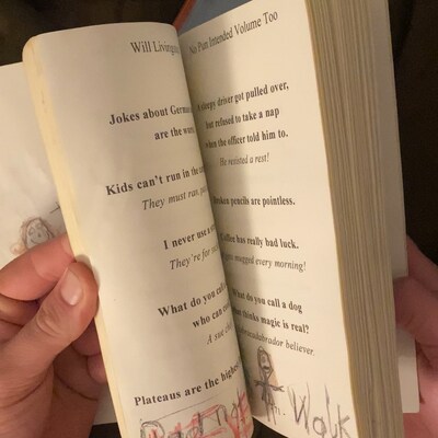 No Pun Intended by Will Livingston FULL BOOK Volume One 130 Pages Over ...