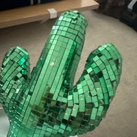 Green Disco Cactus Home Decor - Etsy UK