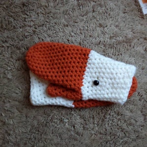 Goose Mittens Custom Size Crochet Pattern Instant Download - Etsy