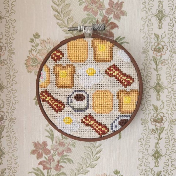 Brekkie Sampler - Cross Stitch Pattern PDF - Etsy