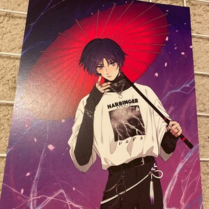 GENSHIN IMPACT Scaramouche Fashion PRINT unofficial Fan | Etsy