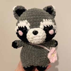 Crochet Pattern Chocho the Raccoon Cute Soft Toy - Etsy