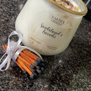 Transparent Clear Polyester Personalised Candle Sticky Labels ...