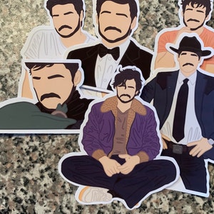 Pedro Pascal Sticker Pack - Etsy