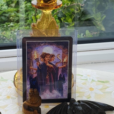 Nótt Night Goddess Norse Mythology Art Nott Hrimfaxi Fantasy Painting ...