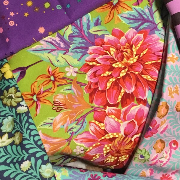 1 Yard Iconic Limp on a Limb Calico Cats CH-72 Charley Harper Organic ...