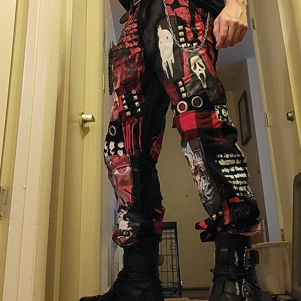 Custom Handmade Horror Thriller Punk Emo Metal Rock Goth Trap Anime ...